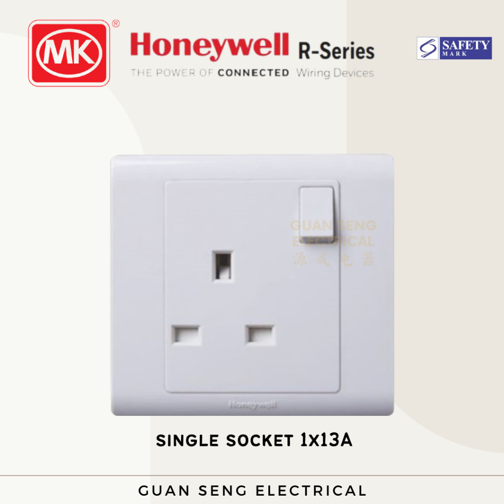 [SG Seller] Honeywell R Series Socket and Switch White | Guan Seng ...