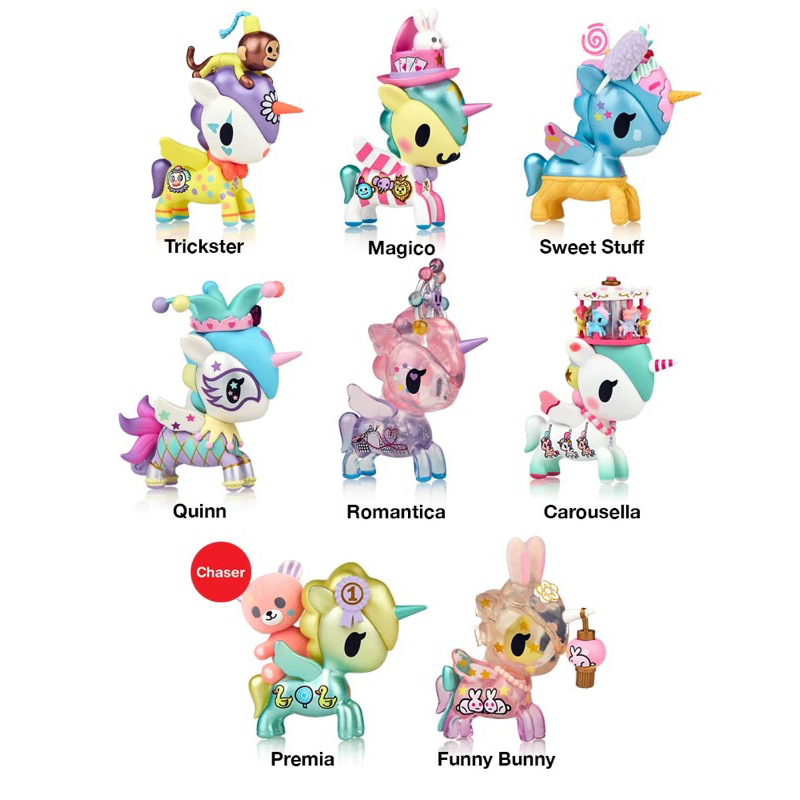 Tokidoki Unicorno Metallico Carnival Series - Common & Chaser | Shopee ...