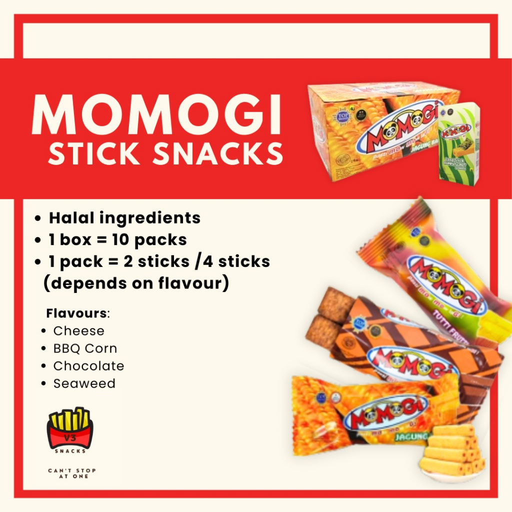 [PROMO] Momogi Stick Snacks - Favorite Childhood Treat - 5 Flavors ...