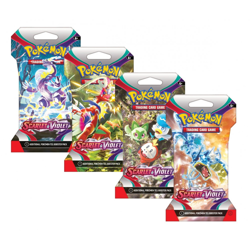 English Pokemon SV01 SCARLET & VIOLET SLEEVED BOOSTER PACK ( READY ON ...