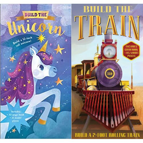 Build the Train/ Unicorn (Silverdolphin) | Shopee Singapore