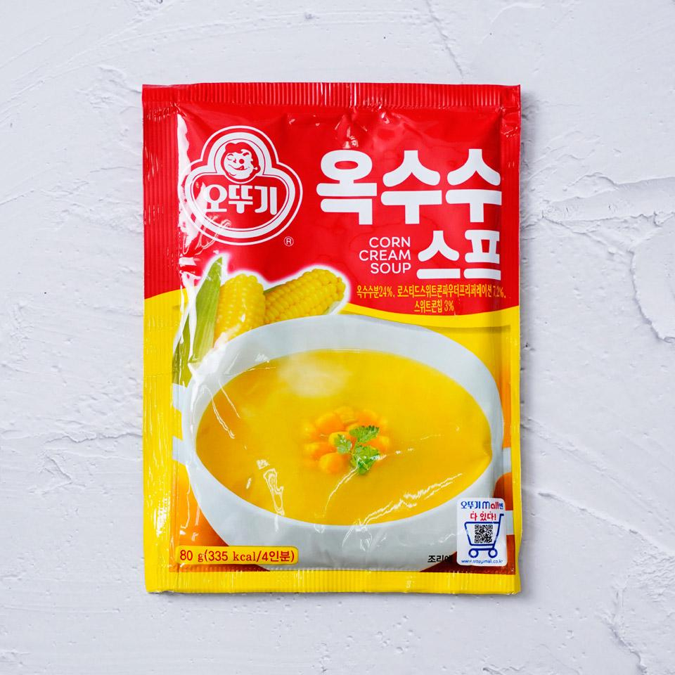 [Ottogi]CORN CREAM SOUP powder 80g 오뚜기 옥수수 스프 분말 80g | Shopee Singapore