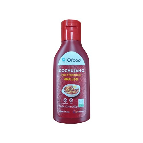 Chungjungone O'Food Gochujang for Tteobokki (Halal) 300g / 청정원 오푸드 떡볶이 ...