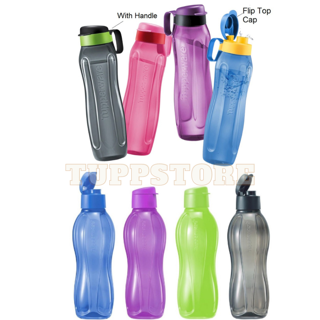 Authentic Tupperware1L Eco Bottle/ Slim Eco Bottle 1L | Shopee Singapore