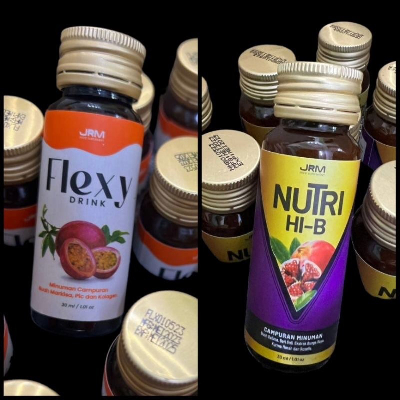 🌱 New 🌱 FLEXY DRINK & Nutri Hi-B JRM JAMU RATU MALAYA (1 BOX) | Shopee Singapore