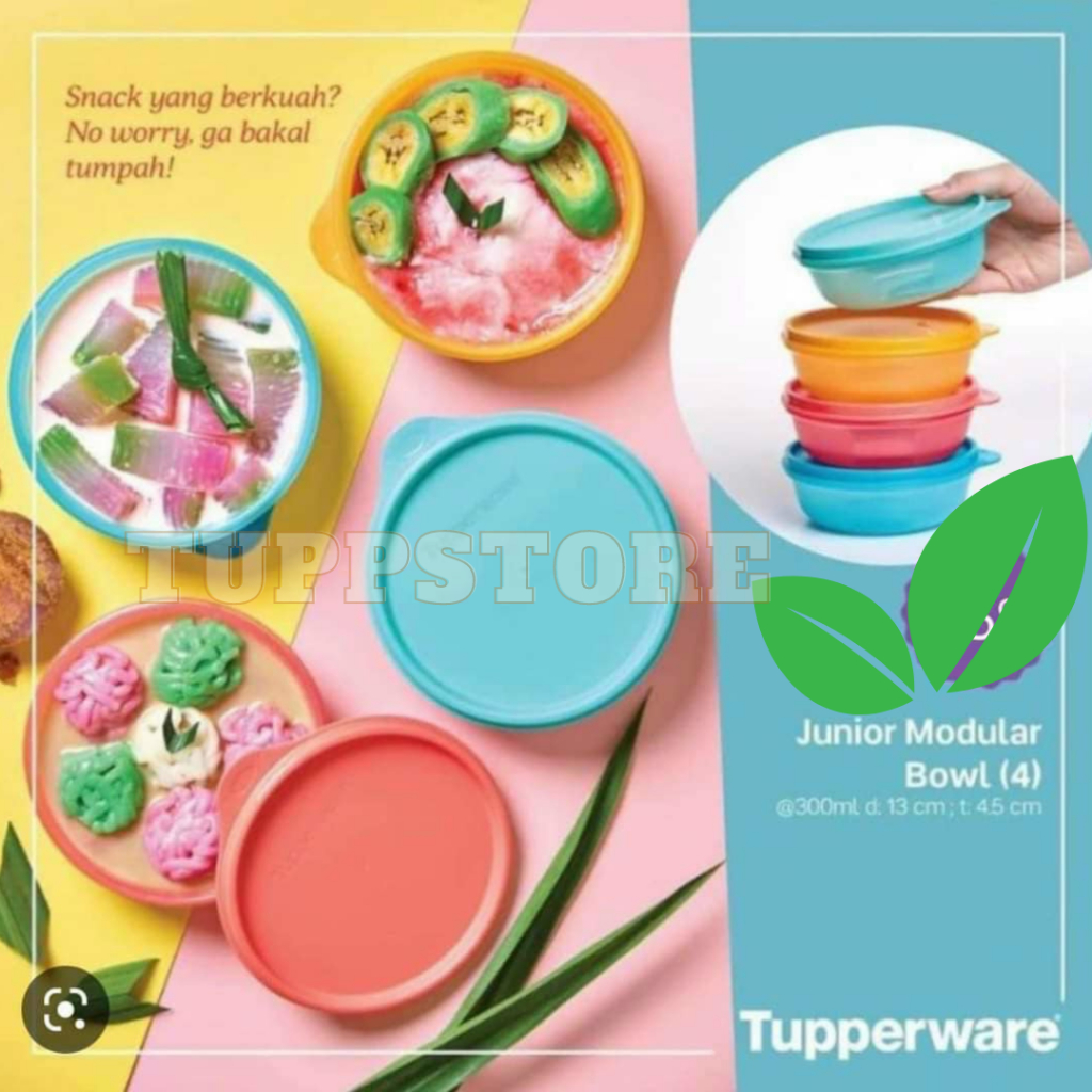 Tupperware Junior Modular Bowl 300ml | Shopee Singapore
