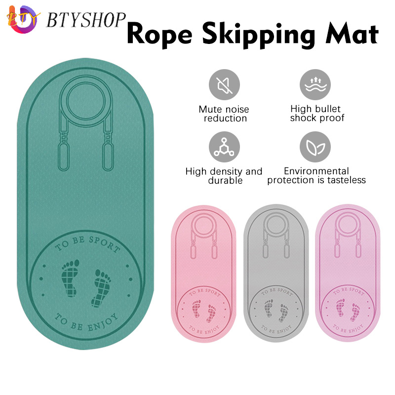 [SG Seller] TPE Jumping Rope Mat Rope Skipping Mat Fitness Dance Sports ...