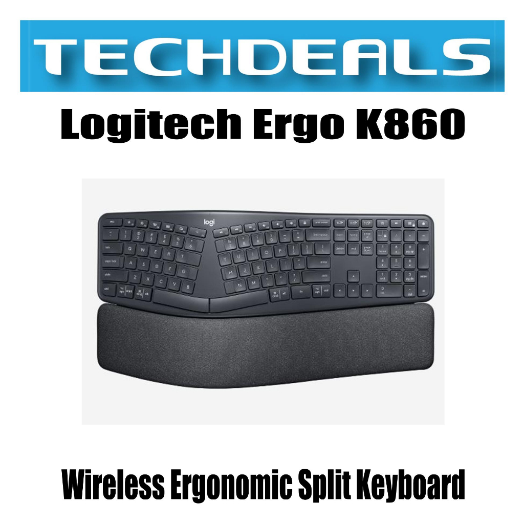 Logitech Ergo K860 Wireless Ergonomic Split Keyboard | Shopee Singapore