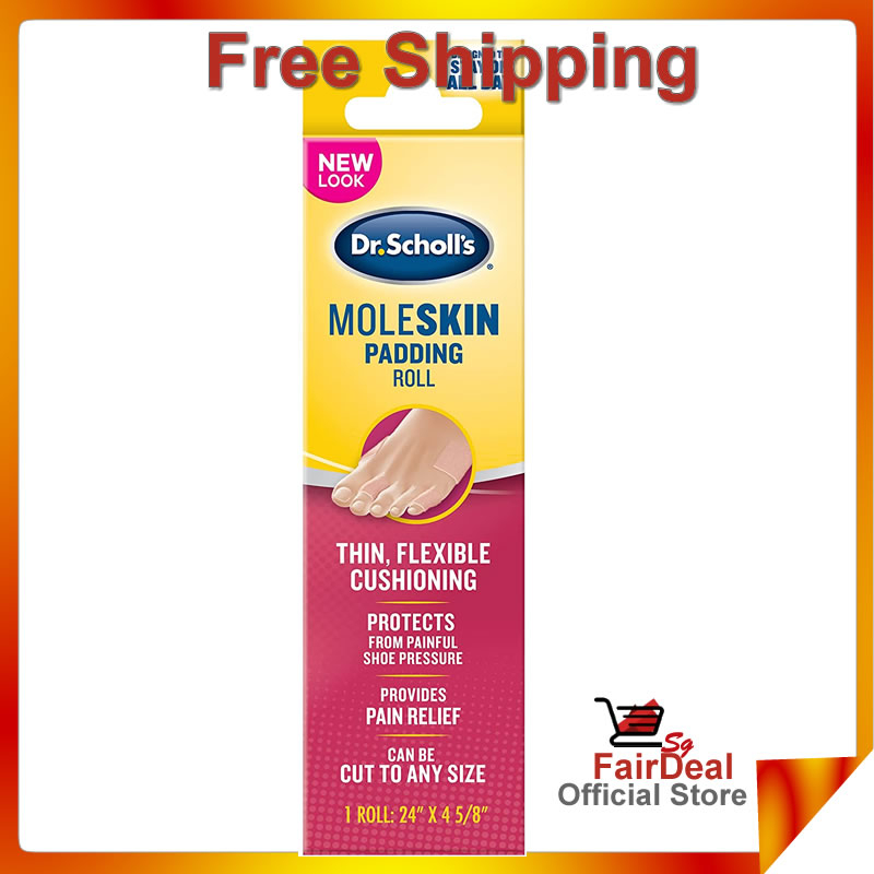 Dr. Scholl’s Moleskin Plus Padding Roll (24" x 4 5/8") | Shopee Singapore