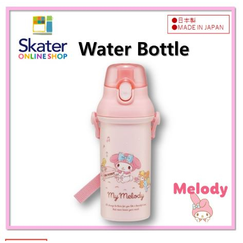[SKATER] MyMelody Music One-Touch Sholder Strap Water Bottle 480ml Antibacterial+ PSB5SANAG Made ...