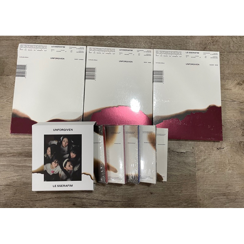 Le SSERAFIM Unforgiven Sealed album LESSERAFIM | Shopee Singapore