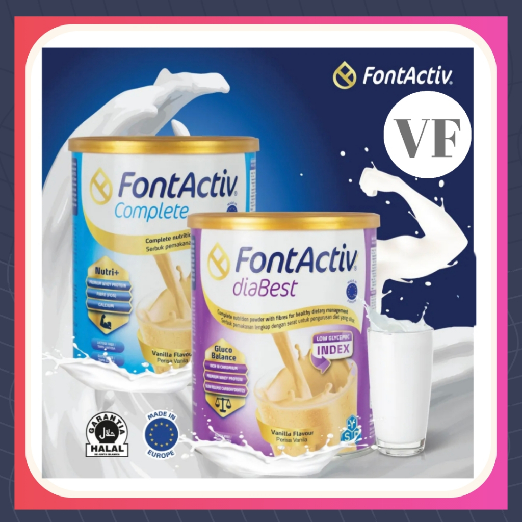 FontActiv diaBest (Suitable For Diabetic Adults & Elderly) & Complete ...
