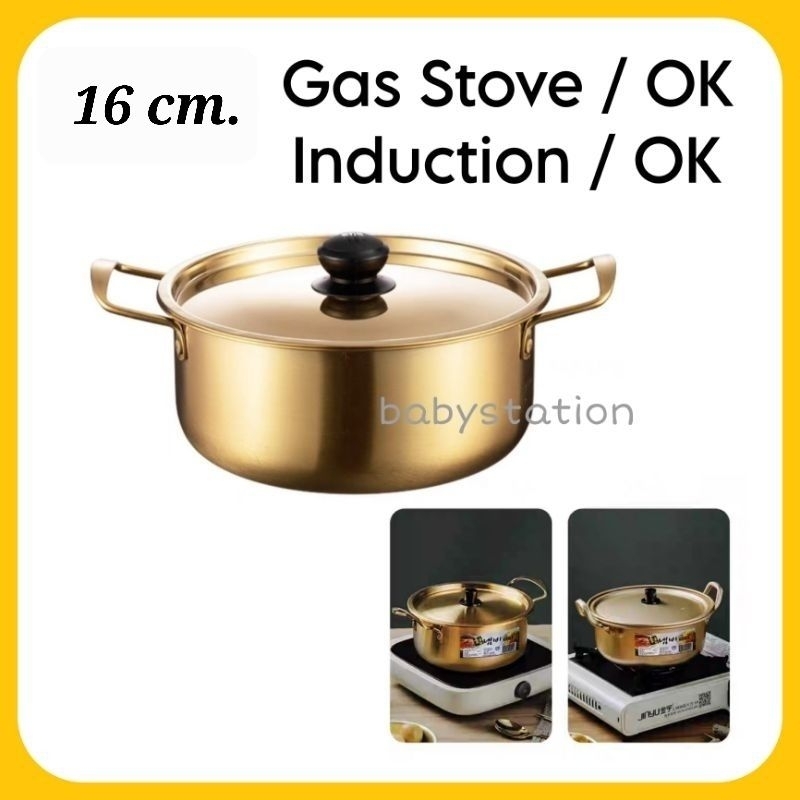 Korean pot Ramen pot Stew pot (1 set) | Shopee Singapore