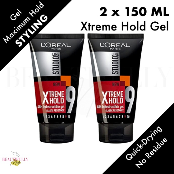 [Bundle of 2] L'Oreal Paris Studio Line XTREME HOLD 9 48H ...