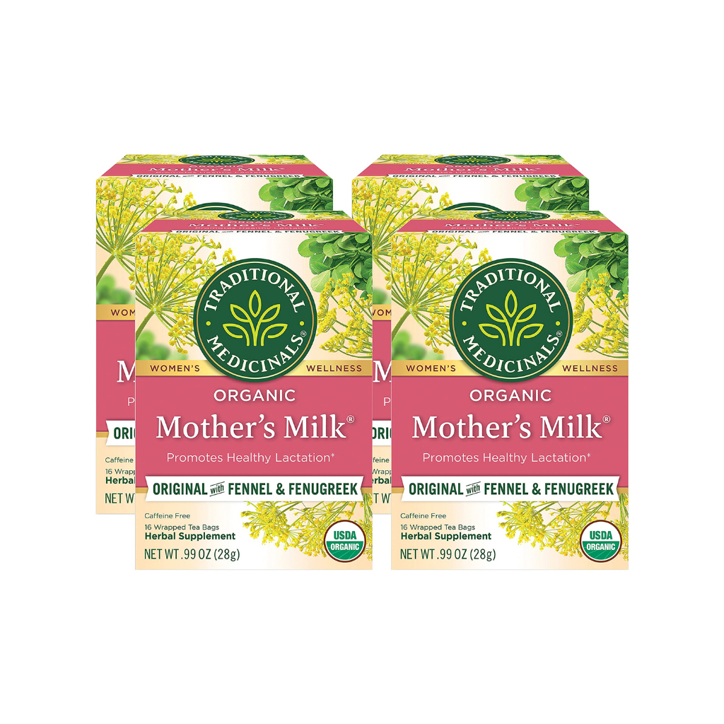 Traditional Medicinals Organic Mother's Milk Herbal Tea (Pack of 4 ...