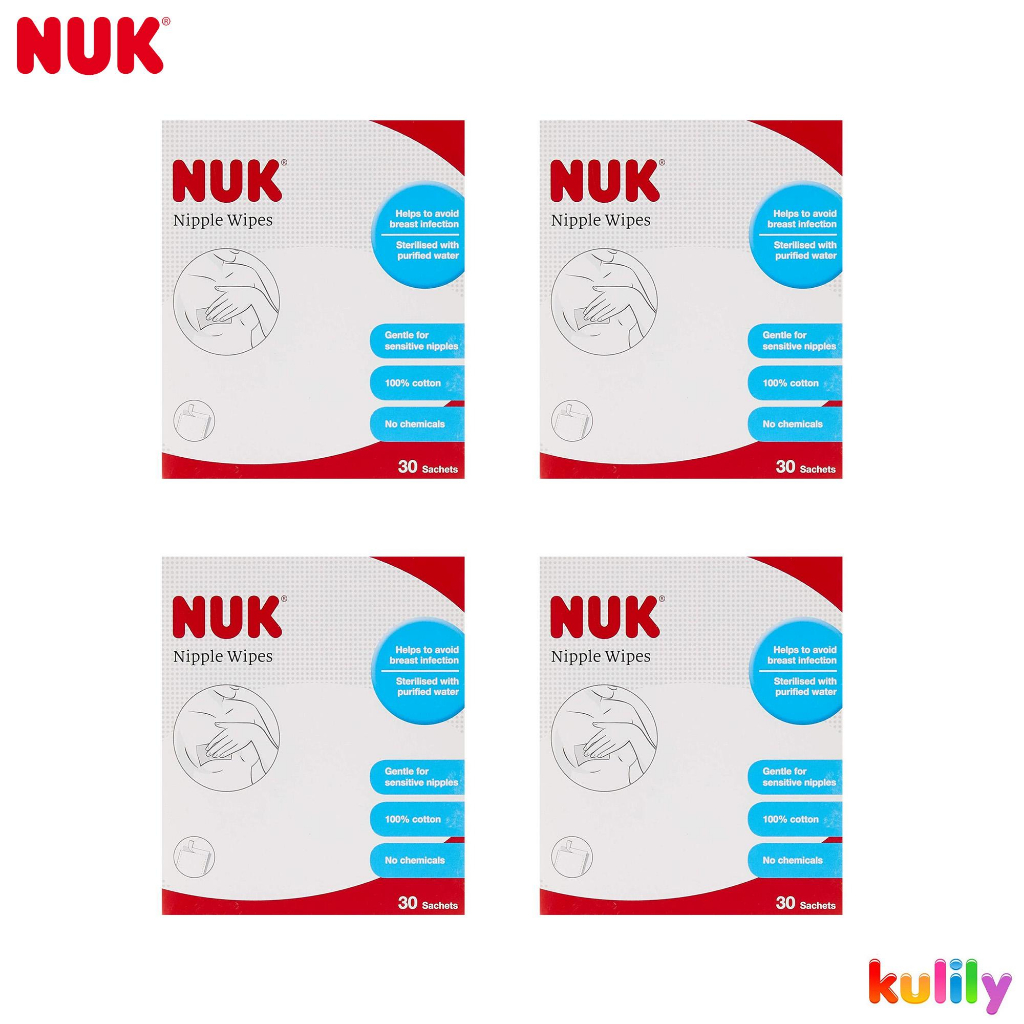 NUK Nipple Wipes (30pcs) | Shopee Singapore