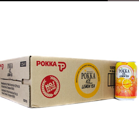 Pokka Ice Lemon Tea (24's x 300ml) | Shopee Singapore