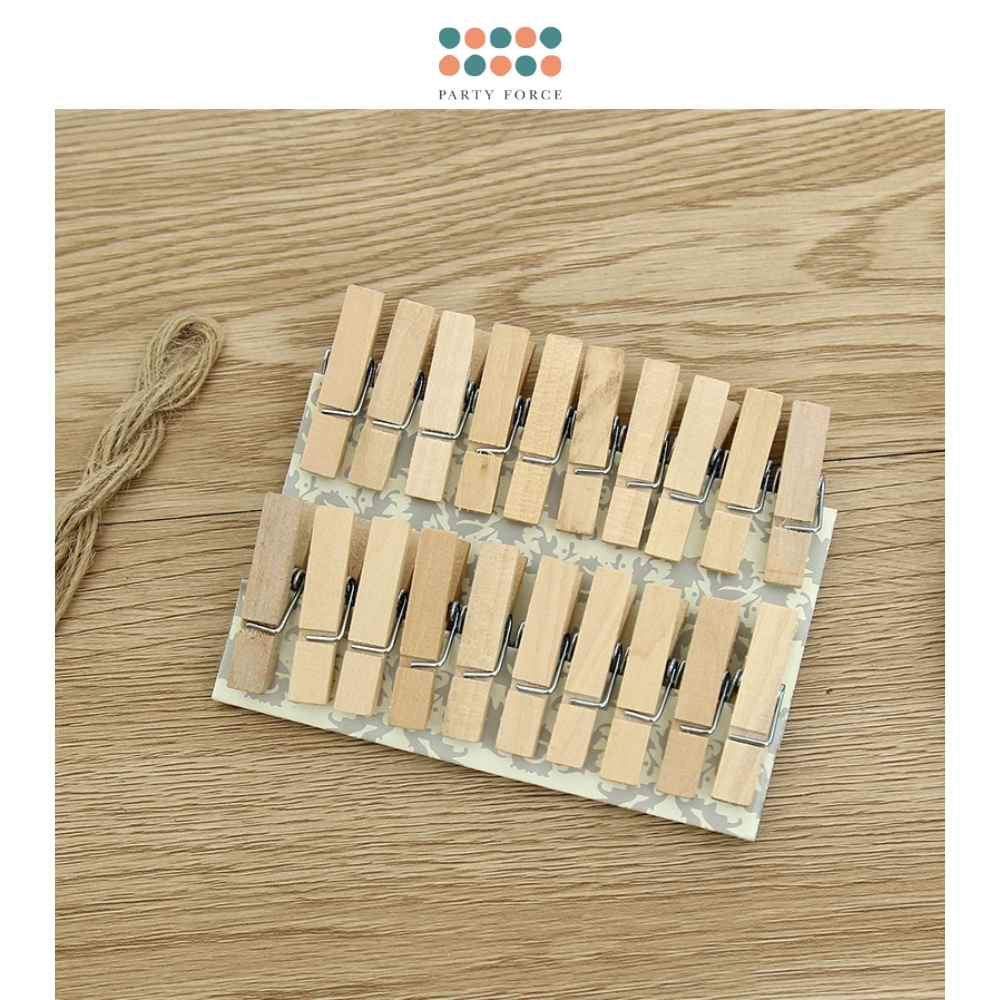 [SG Seller] - Wooden clips for photo hanging and decoration | Shopee ...