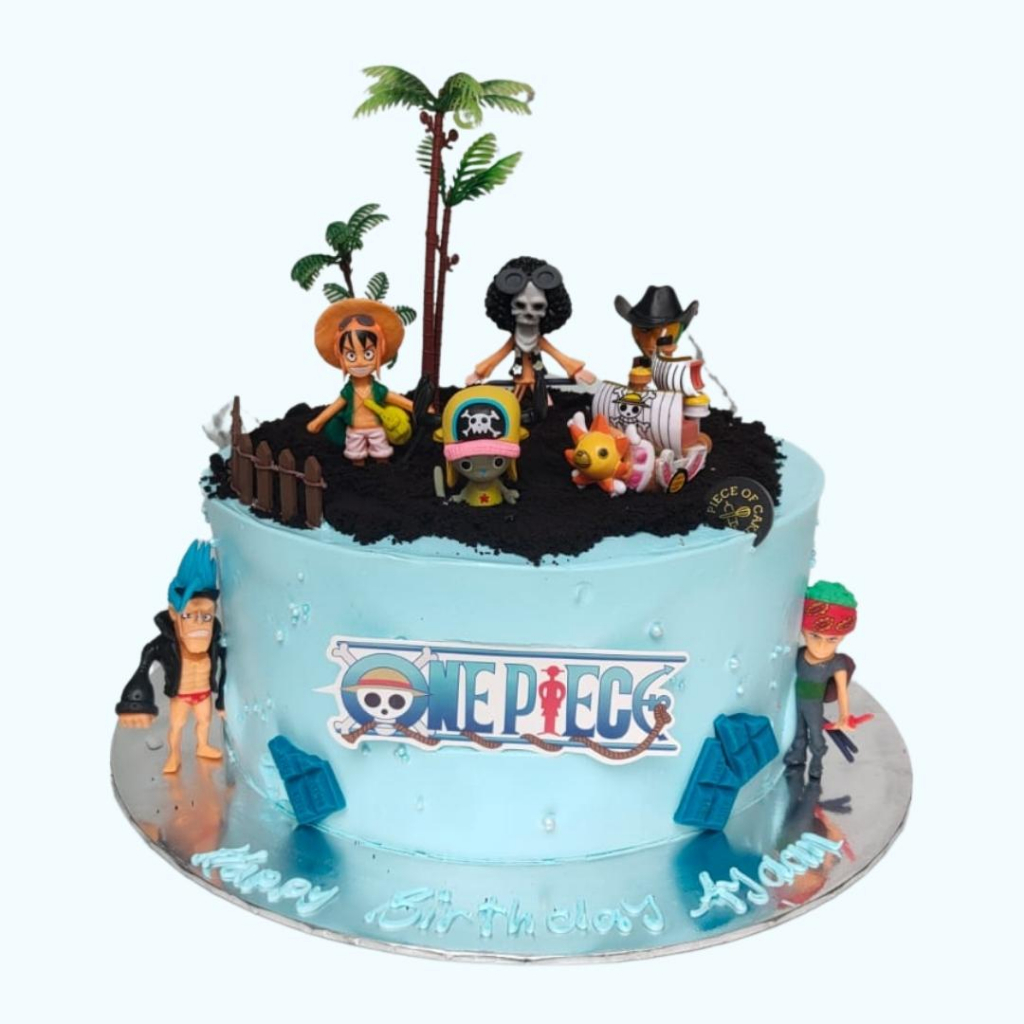 Halal Certified One Piece Inspired Cake Shopee Singapore