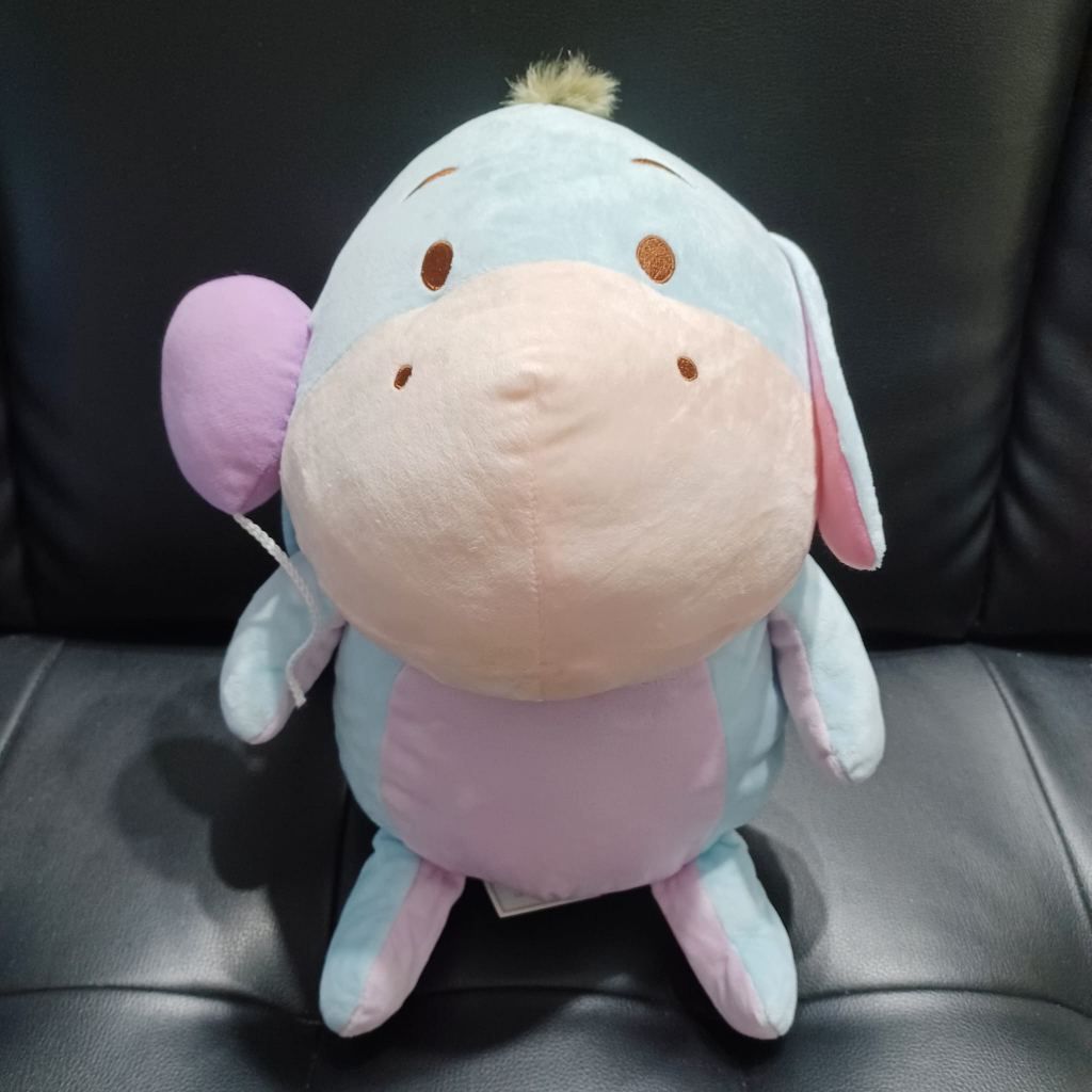 Winnie the Pooh 95th Anniversary Eeyore Holding Balloon Big Plush (Cow ...