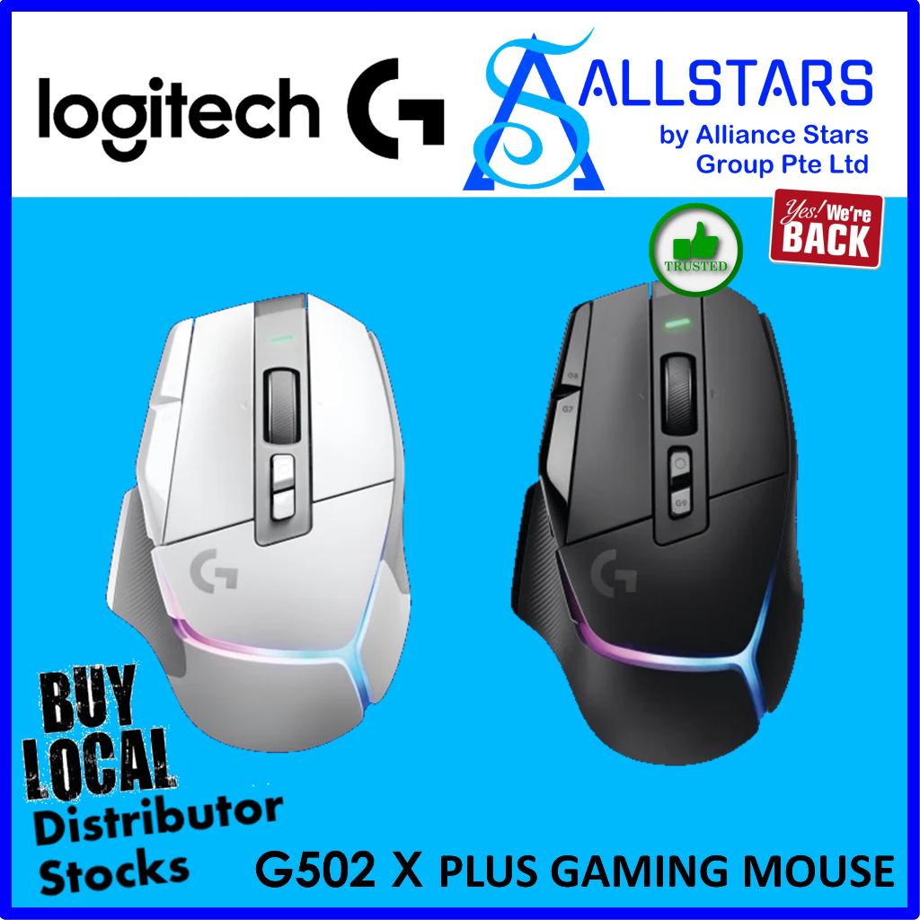 Logitech G502X Plus Lightspeed Wireless RGB Gaming Mouse (Choice of ...