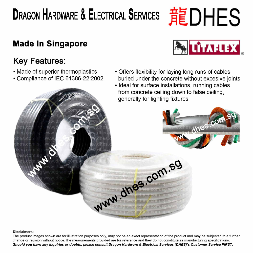 Litaflex Feema Fighter 1m uPVC Cable Compartment Snap On Trunking ...