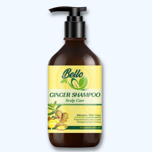 BELLO Ginger Scalp Care Shampoo with Organic Herbal and Essential Oil ...