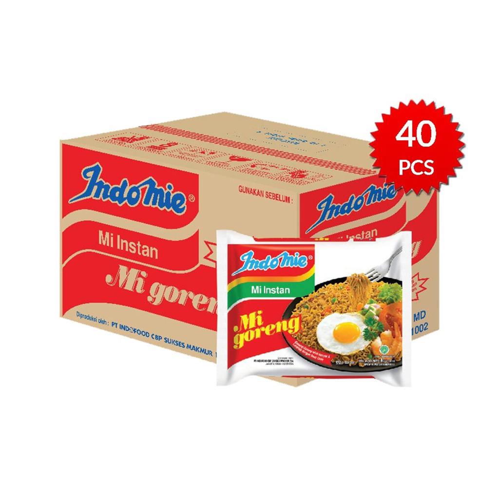 Indomie Mi Goreng (Carton - 40 packets) | Shopee Singapore