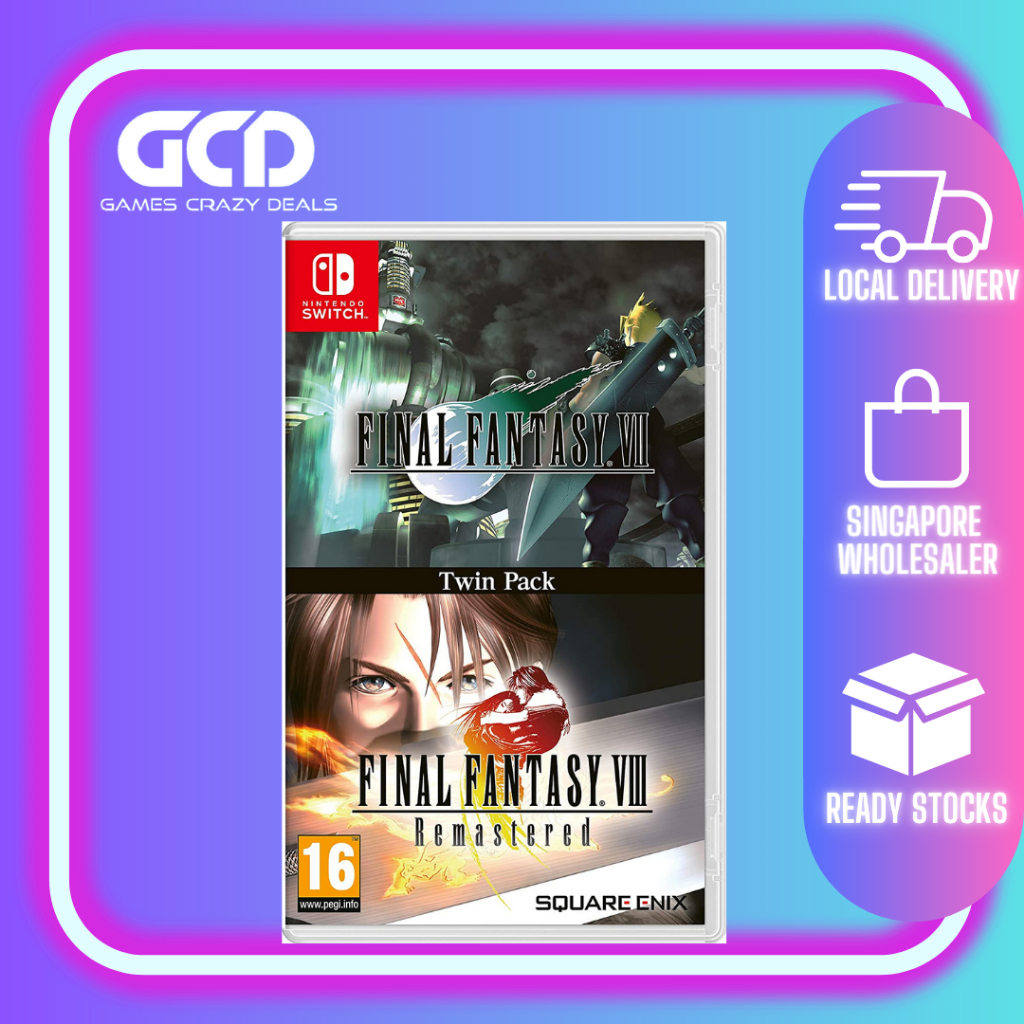 Nintendo Switch Final Fantasy VII and VIII Remastered | Shopee Singapore