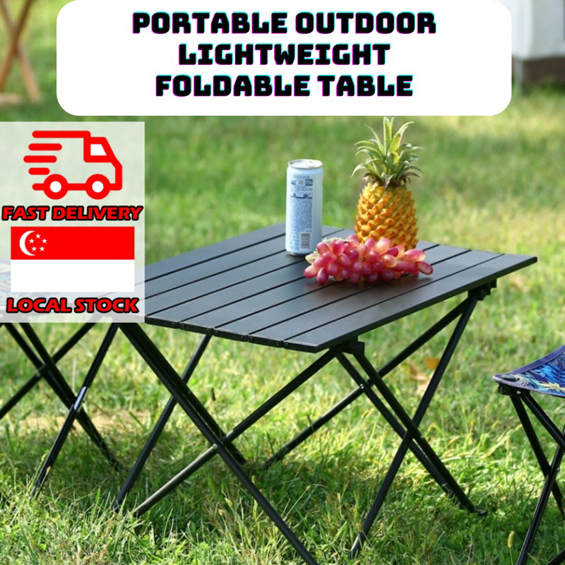 🇸🇬SG Ready Stock🇸🇬 Outdoor Camping Table Portable Square | Shopee Singapore