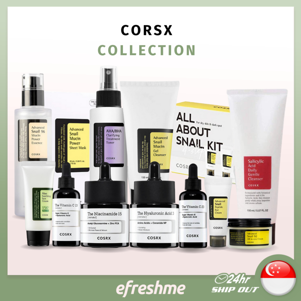 COSRX Snail 96 Mucin Power Essence, 92 All In One Cream, Peptide Eye ...