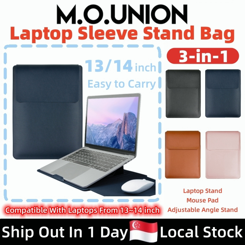 [SG Stocks]3-in-1 Laptop Sleeve Protective Bag(13/14 inch)with ...