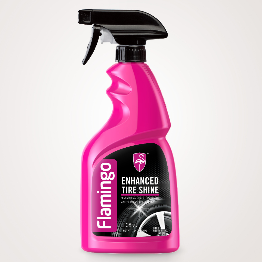 Flamingo Tire Shine 500ml Car Care (KAM AUTO MART PTE LTD) | Shopee ...