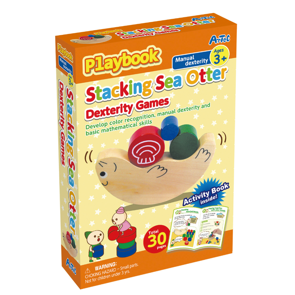 Stacking Sea Otter Brain Game - Improve fine motor skills for ...