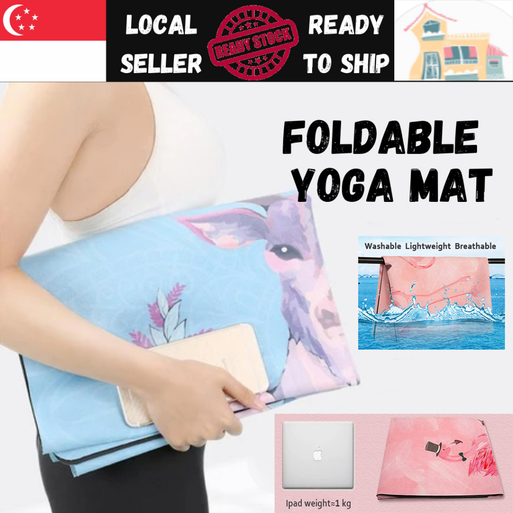 [Good Quality!] Thin Anti Slip Washable Foldable Portable Sweat ...