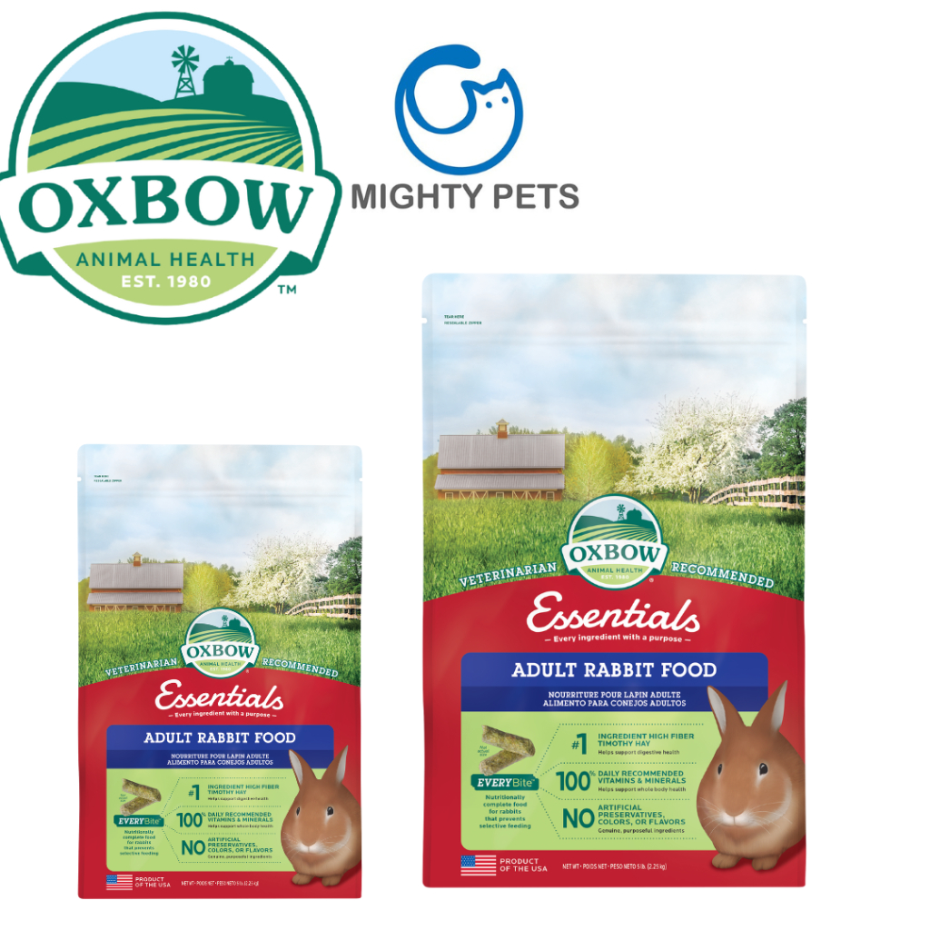 OXBOW Essential Adult Rabbit [5lbs /10lbs] | Shopee Singapore