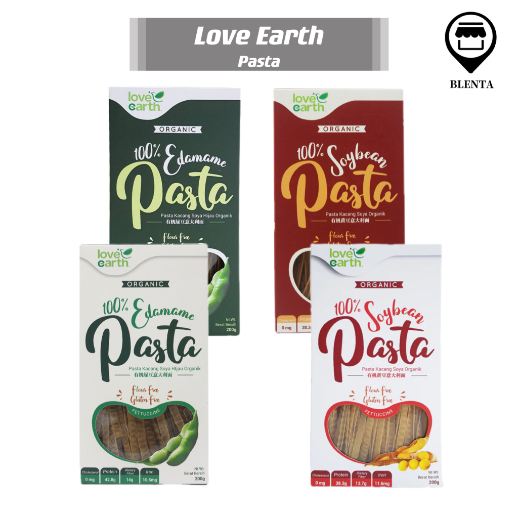 Love Earth Organic Edamame Pasta Spaghetti 200g🔥SG READY STOCK🔥 ...