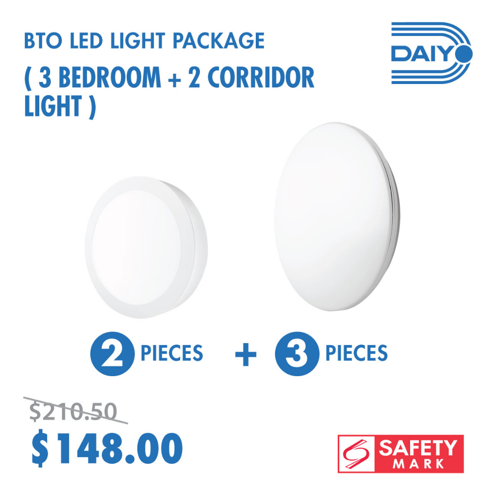 BTO Package 1 - 3 X LCL 169-3C + 2 X LPR 73-DL (3 Bedroom + 2 Corridor ...