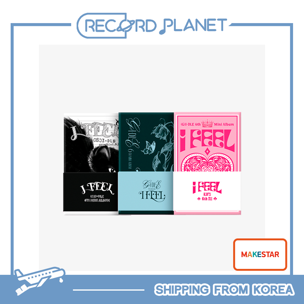 [POB] (G) I-DLE - 6th Mini Album 'I FEEL' POCA Ver. + Free Gift | Shopee Singapore