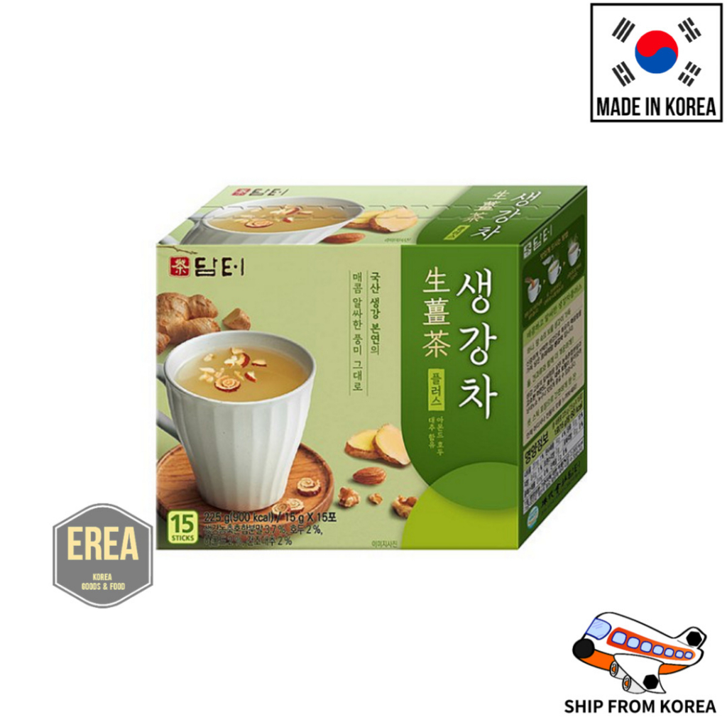 Damtuh Korea Healthy Tea Ginger Tea with almonds, walnuts and sweet ...