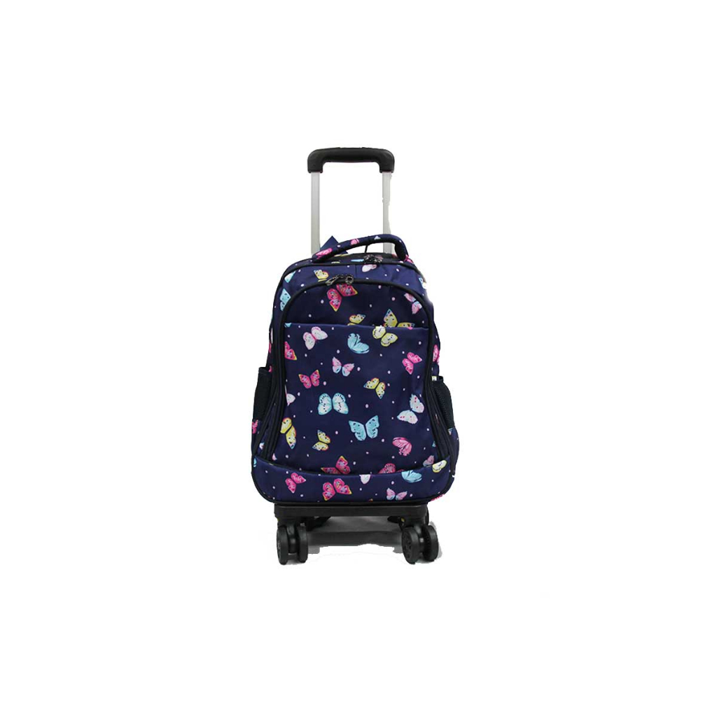 Detachable Trolley Waterproof Backpack with Spinner Wheels | Shopee ...