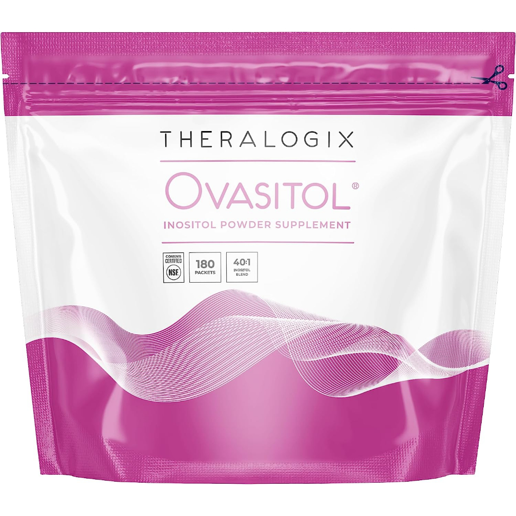 Theralogix Ovasitol Inositol Powder 180 Packets - 90-Day Supply - Myo ...