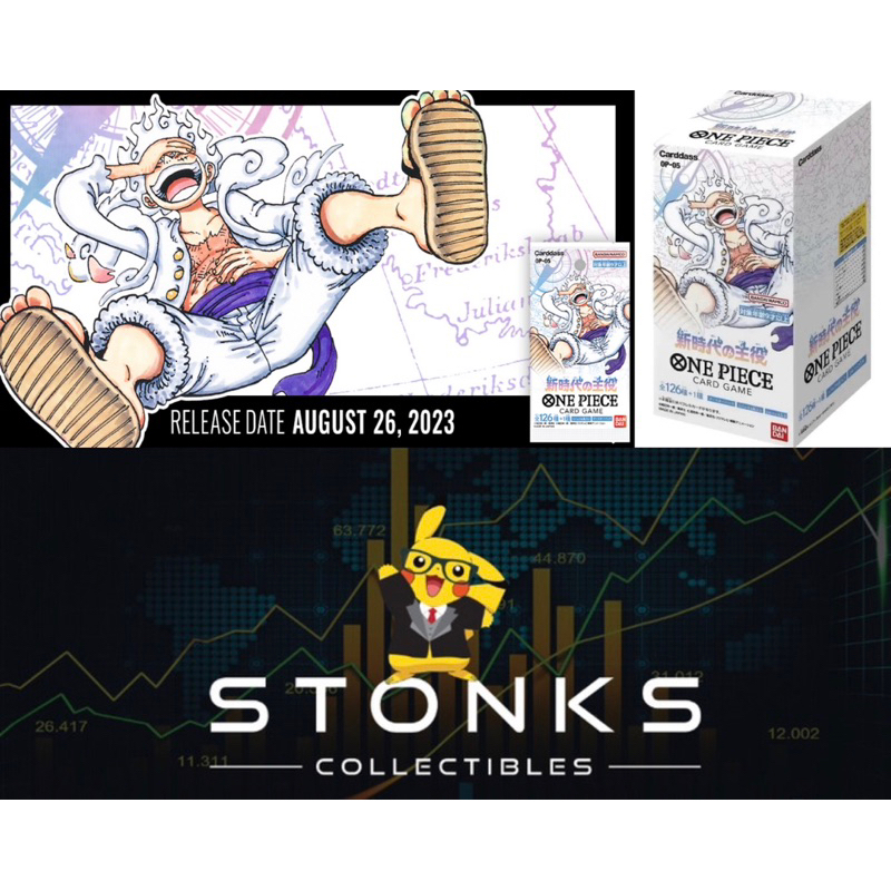 One Piece TCG OP-05 booster box Awakening of the New Era | Shopee Singapore