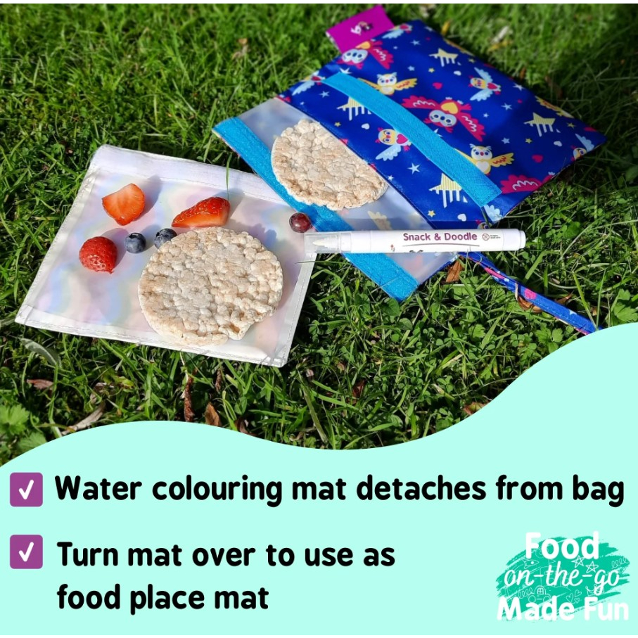 Tidy Tot Snack & Doodle™ Creative Snack Bags for Snack Time | Shopee ...