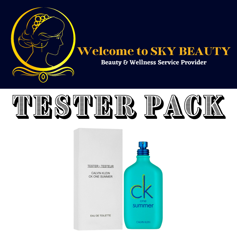 Calvin Klein CK One Summer Eau De Toilette 100ml (TESTER PACK WITHOUT ...