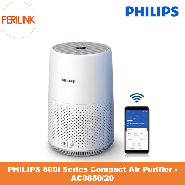 PHILIPS AC0850 800i Series Compact Air Purifier - AC0850/20 | Shopee ...