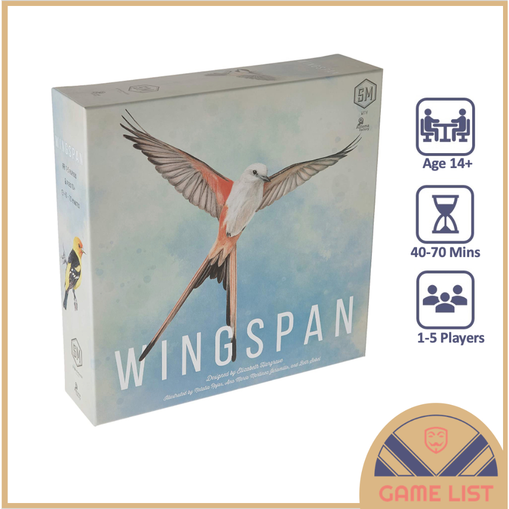 [Local Store]Wingspan Board Game - A Bird Collection Board Game Card ...
