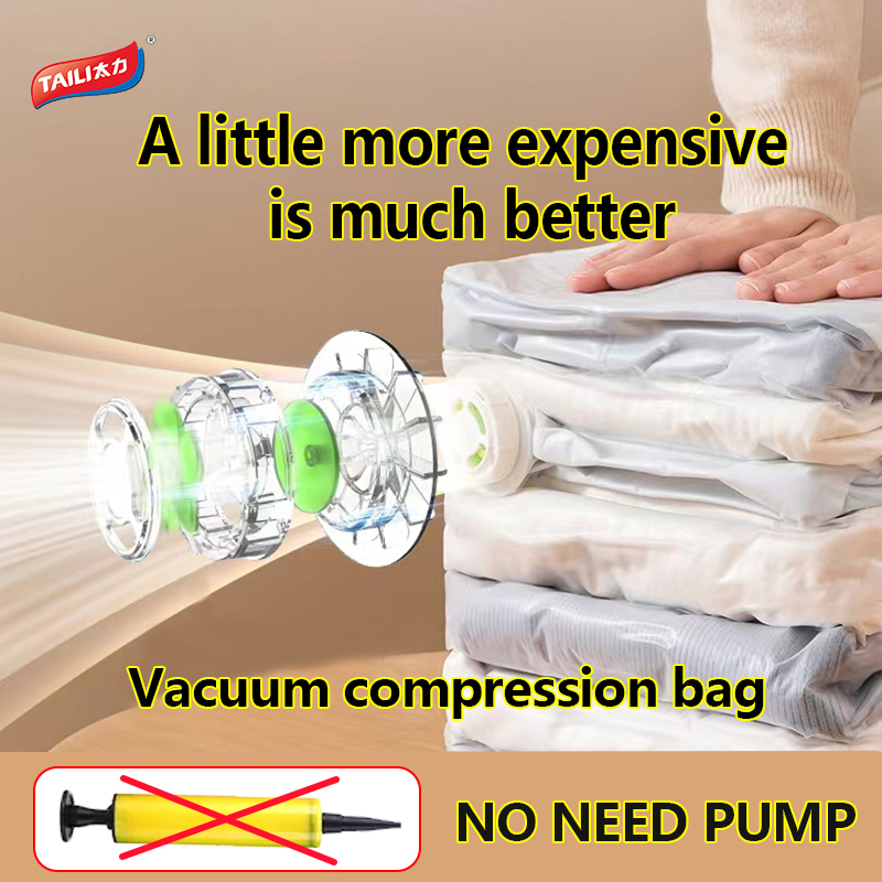 [Loveme258]Vacuum compression Bag for Clothes Foldable Organizer Travel ...