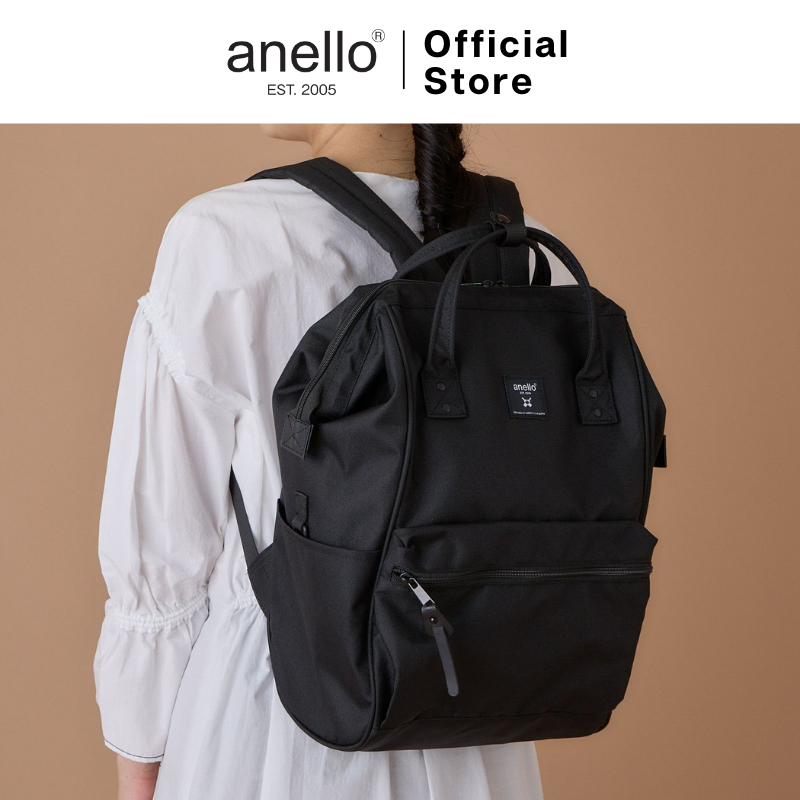anello Kuchigane Backpack (R) | CROSS BOTTLE SOLID (All Black) | Shopee ...