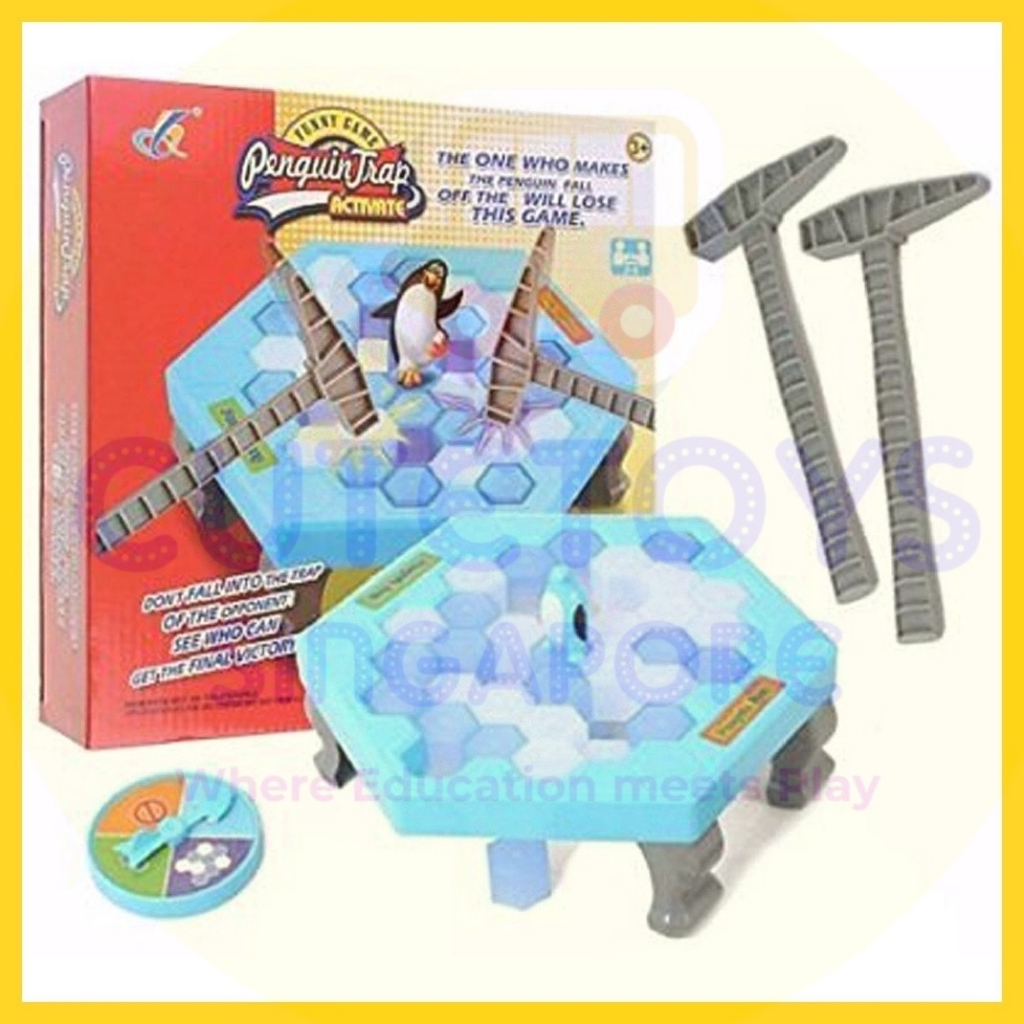 [SG STOCKS] SAVE THE PENGUIN - Don't Break the Ice Kids Board Game ...